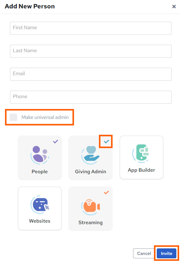 Add Amplify Users and Permissions – Account